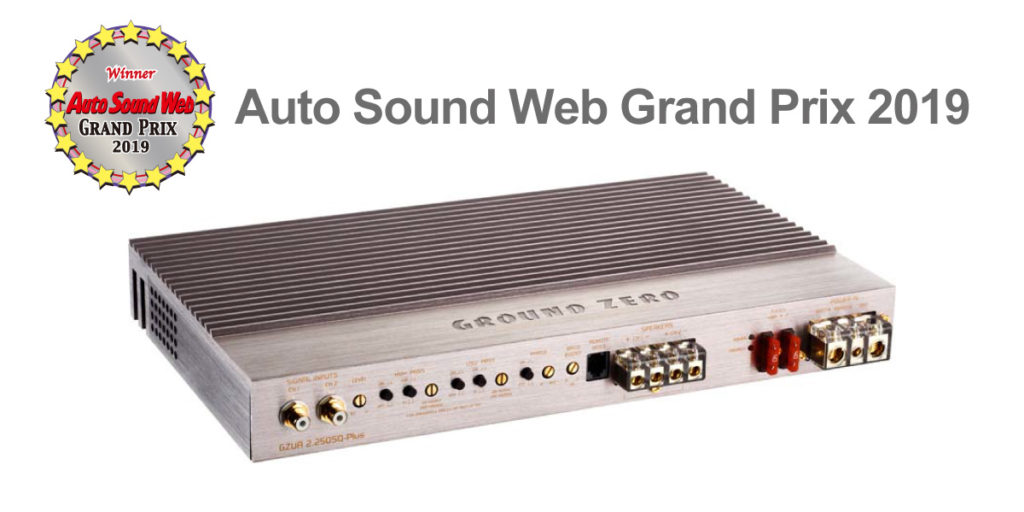 【GROUNDZERO】GZUA SQ-PLUSがAuto Sound Web Grand Prix 2019受賞 | CAR AUDIO NET