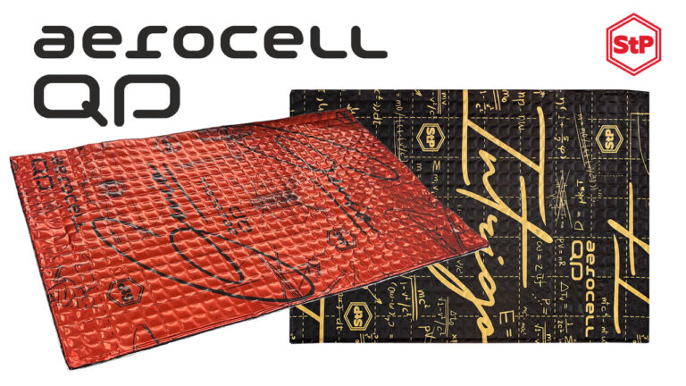 【StP】1枚で防音、防振、断熱の効果を実現した新素材 「StP AEROCELL QP」発売！ | CAR AUDIO NET