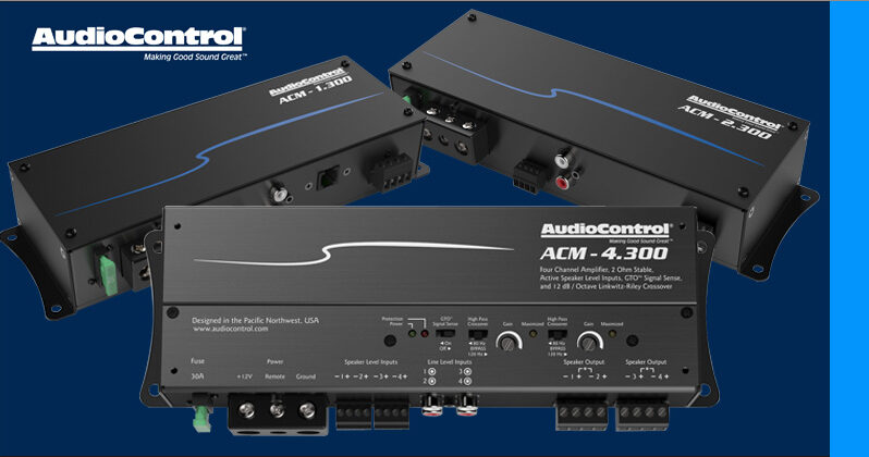 【AudioControl】最適なパワーと機能を兼ね備えた小型アンプACMシリーズ発売 | CAR AUDIO NET